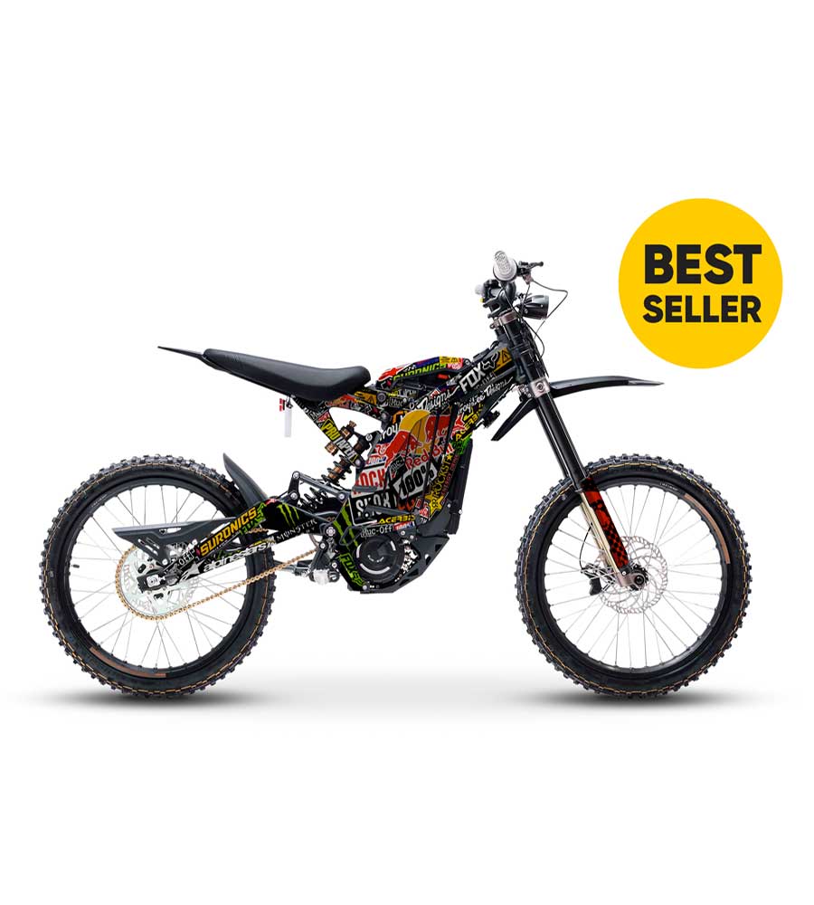 Sur Ron Light Bee Custom Graphics and Seats – EVFREAKS